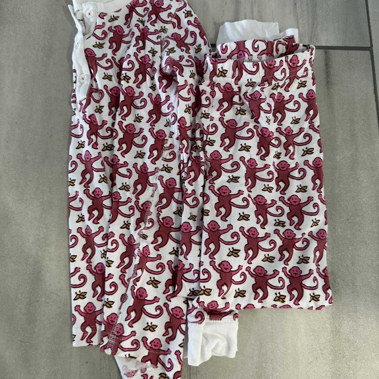 roller rabbit pajama set of two size 10 kids if you... - Depop