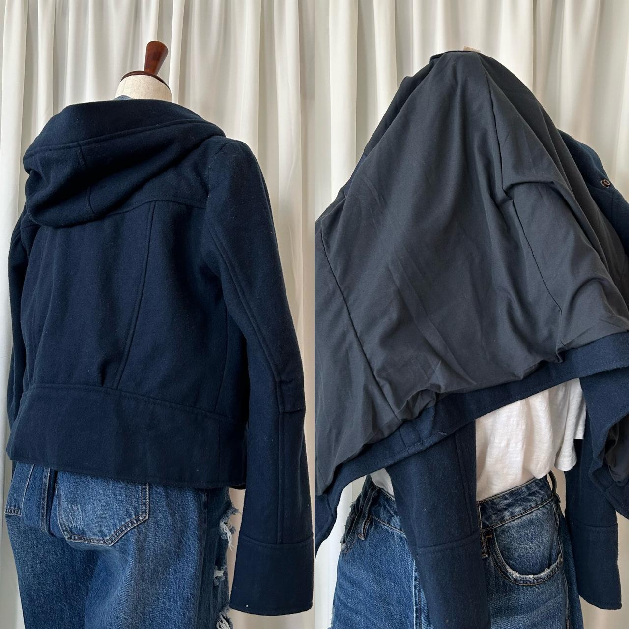 Mossimo wool blend Bomber jacket with detachable... - Depop