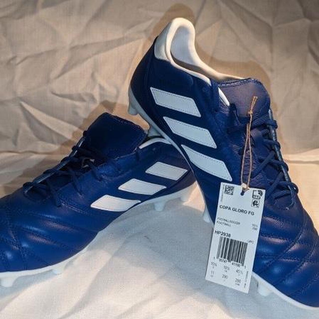 COPA MUNDIAL BLUE SOCCER CLEATS rarely used / good... - Depop