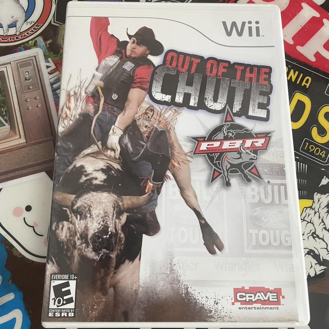 Out of the Chute PBR Rodeo cowboy Wii game #WiiGames... | Depop