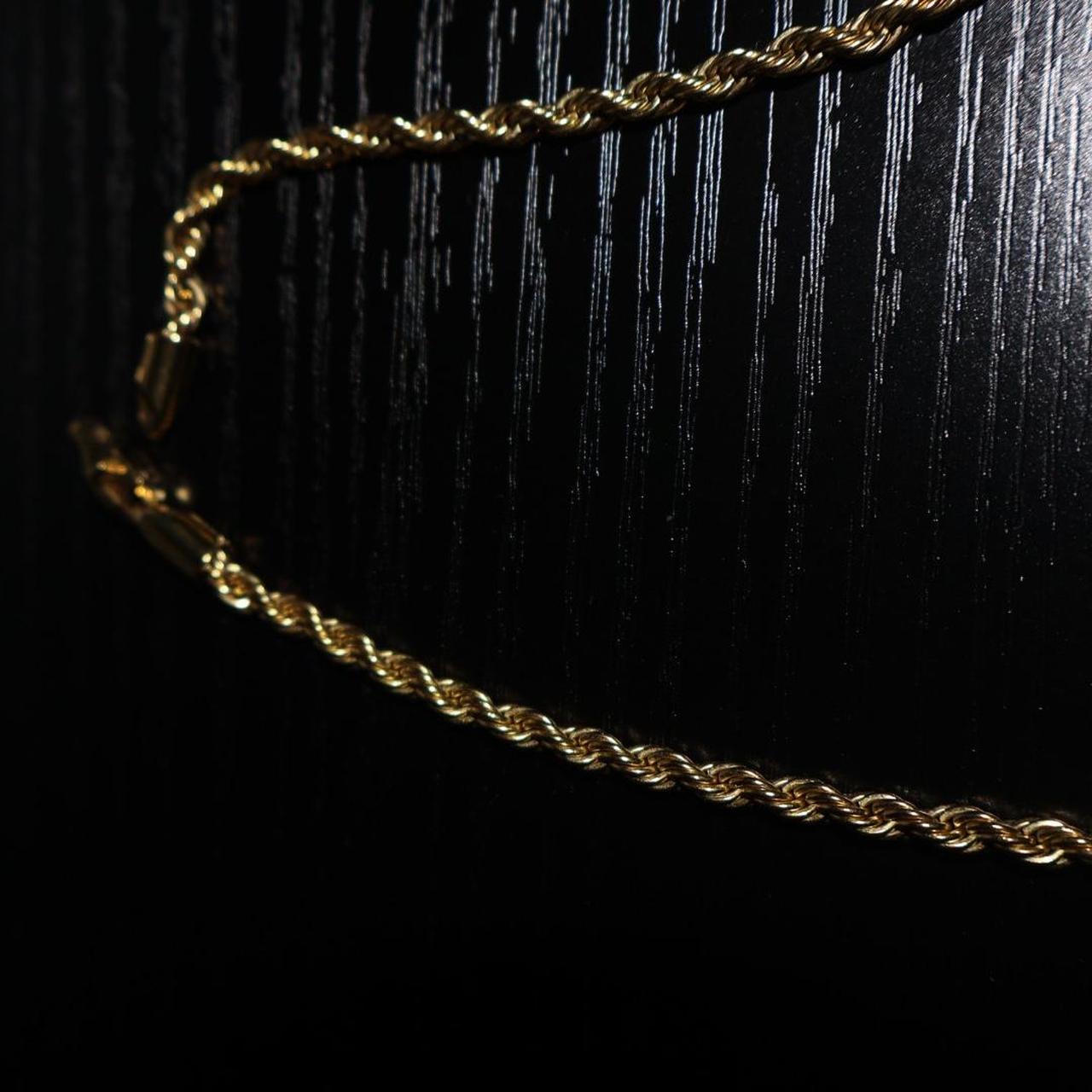 Gold plated rope chain from GLD #GLD #Rope #Chain | Depop