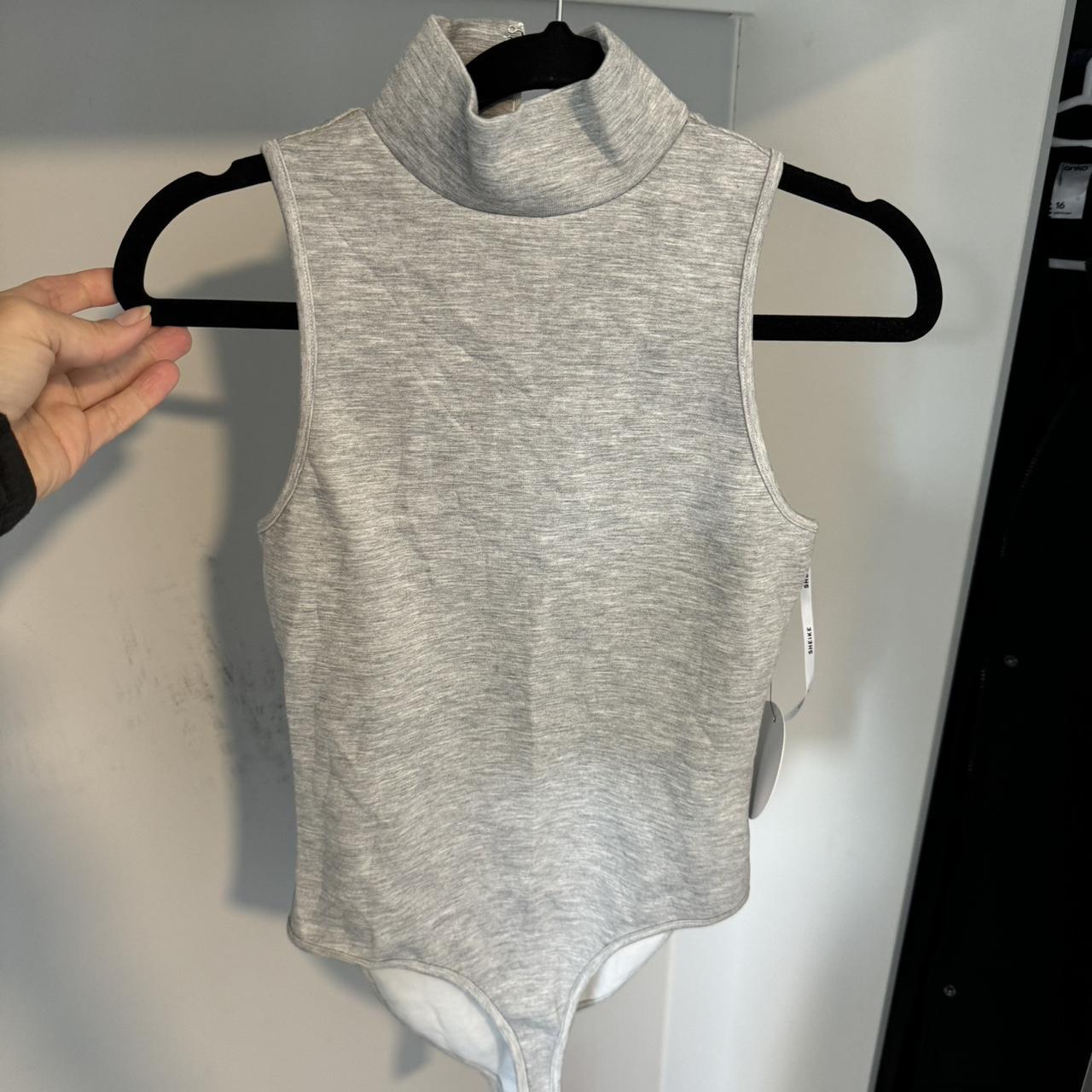 SHEIKE Brand new with tags Grey high neck... - Depop