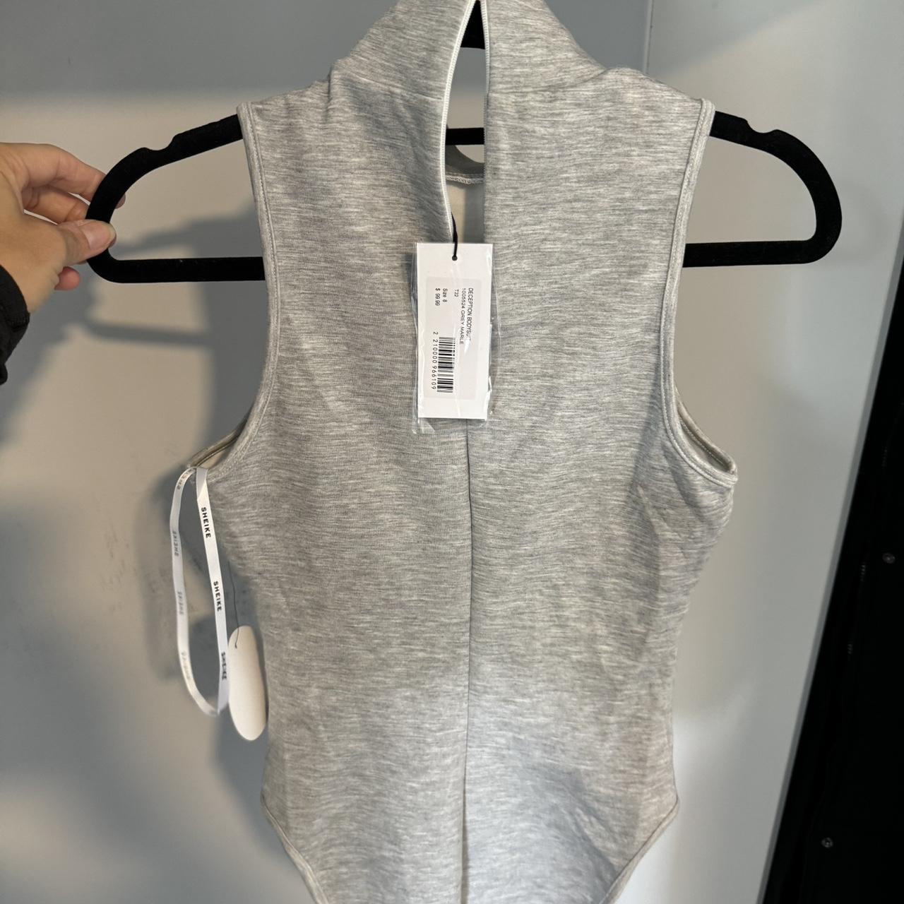 SHEIKE Brand new with tags Grey high neck... - Depop