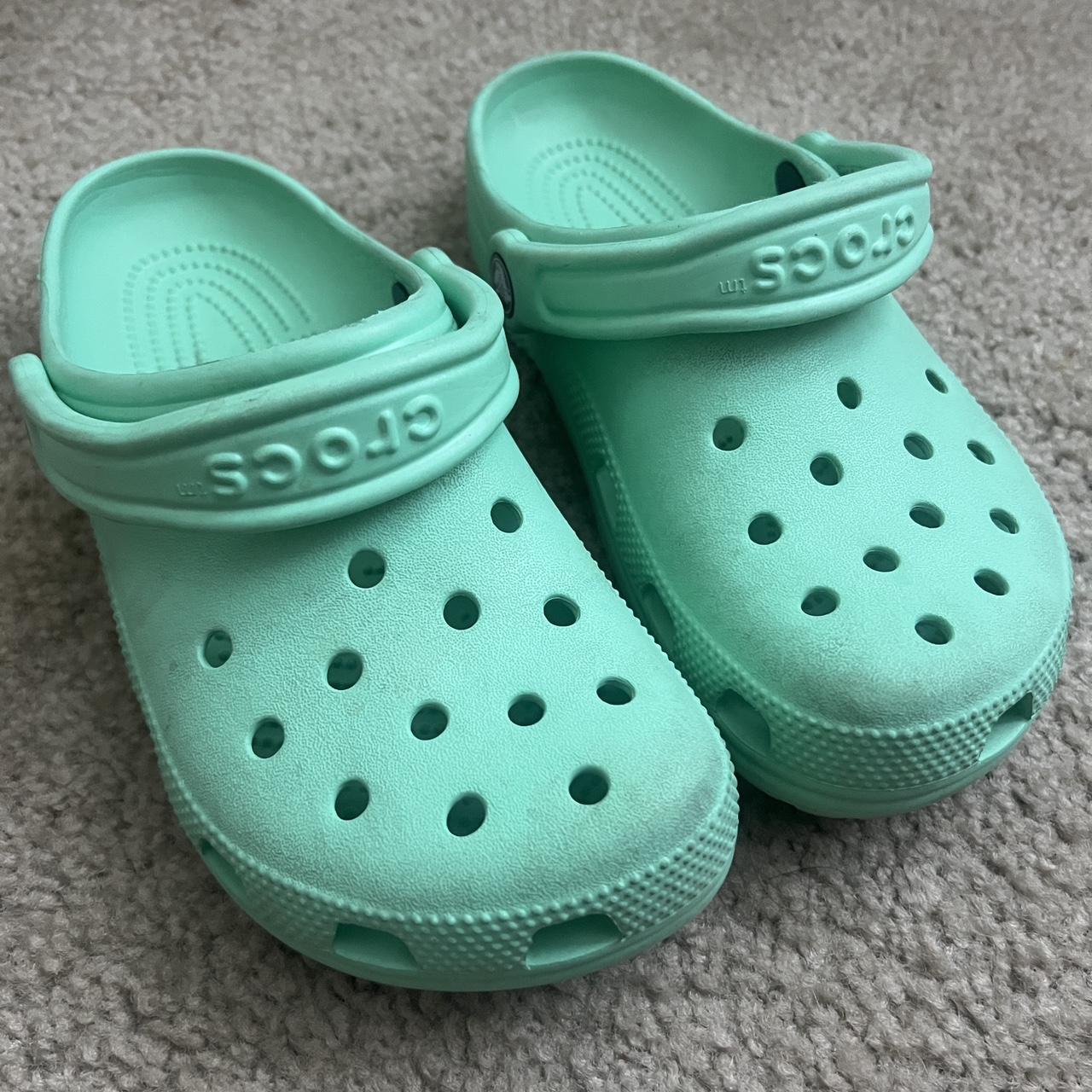 Mint green Crocs Classic Clog - Size 6 #Crocs | Depop