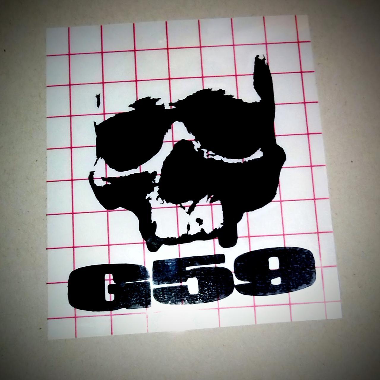 4 inch | $uicideboy$ G59 Skull Vinyl Decal This... | Depop