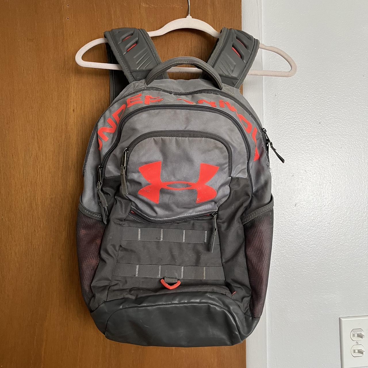 UA backpack, was loved well but is still a GREAT... - Depop