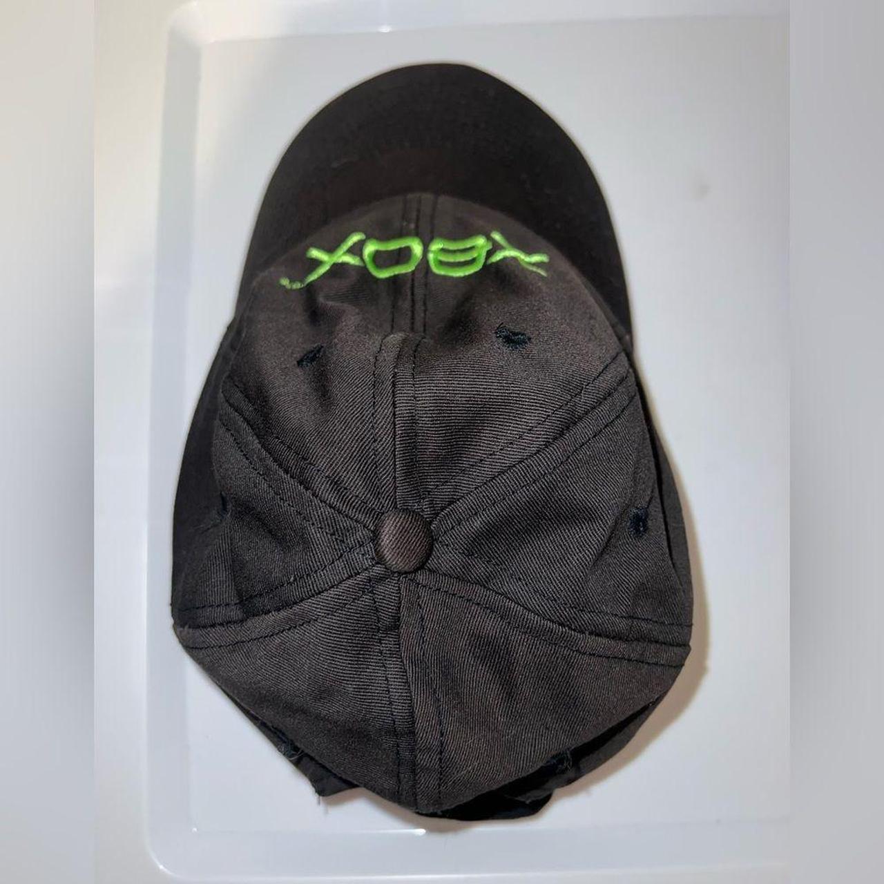 XBOX HAT 2000s era Neon green & black One... | Depop