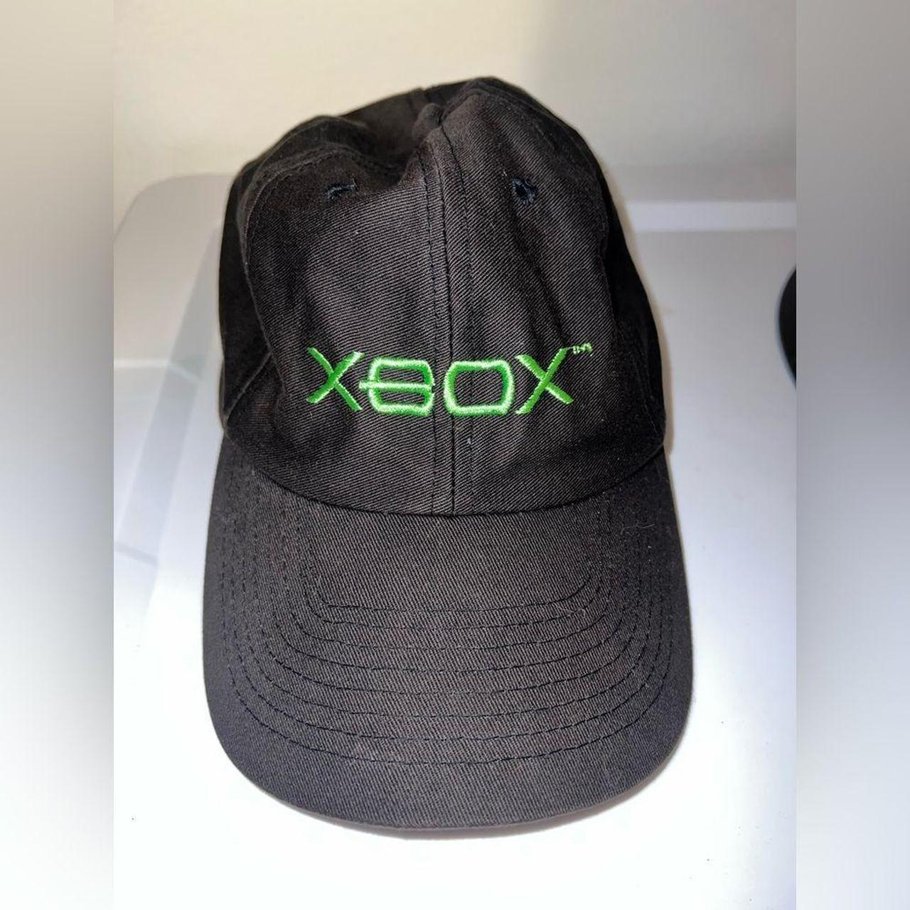 XBOX HAT 2000s era Neon green & black One... | Depop