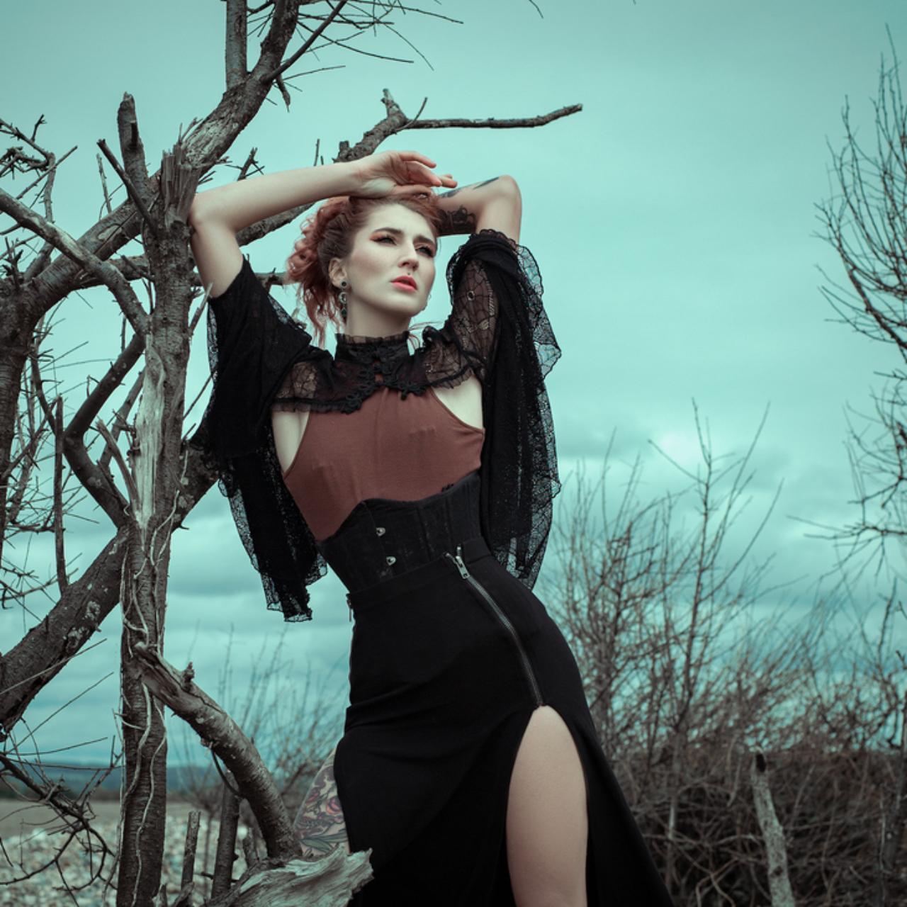 Killstar Web Shrug Perfect Condition. Adds grace... | Depop