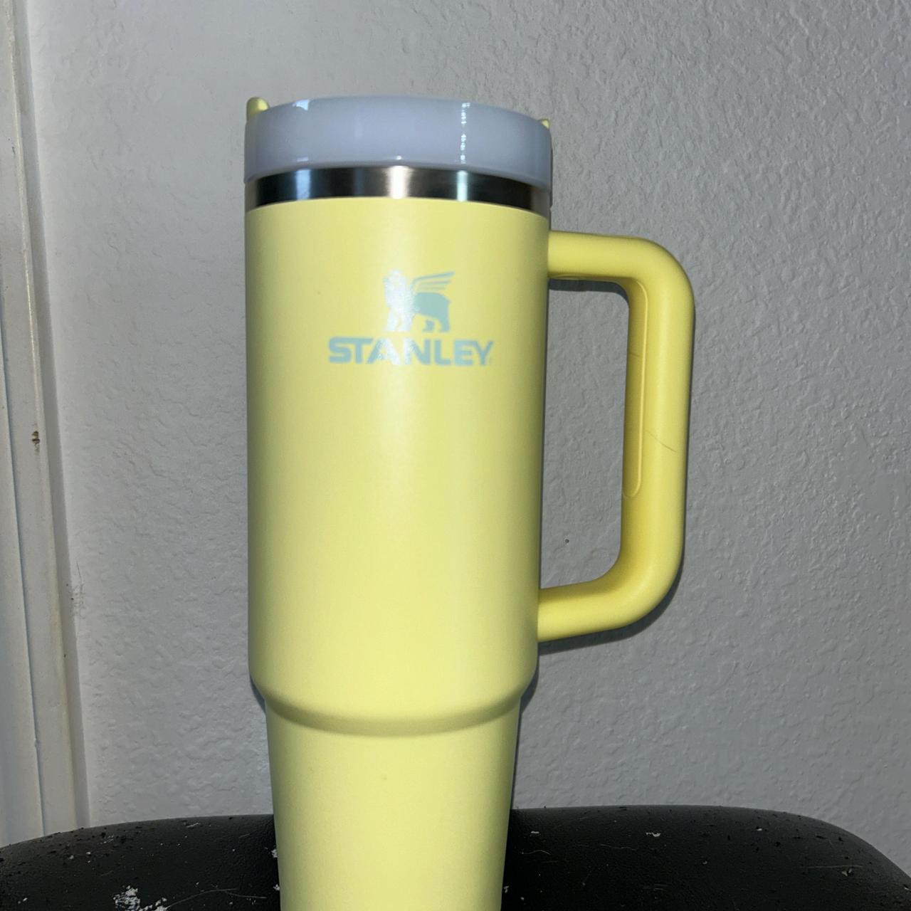 Neon Stanley! Barley used. (Straw has been used so... - Depop