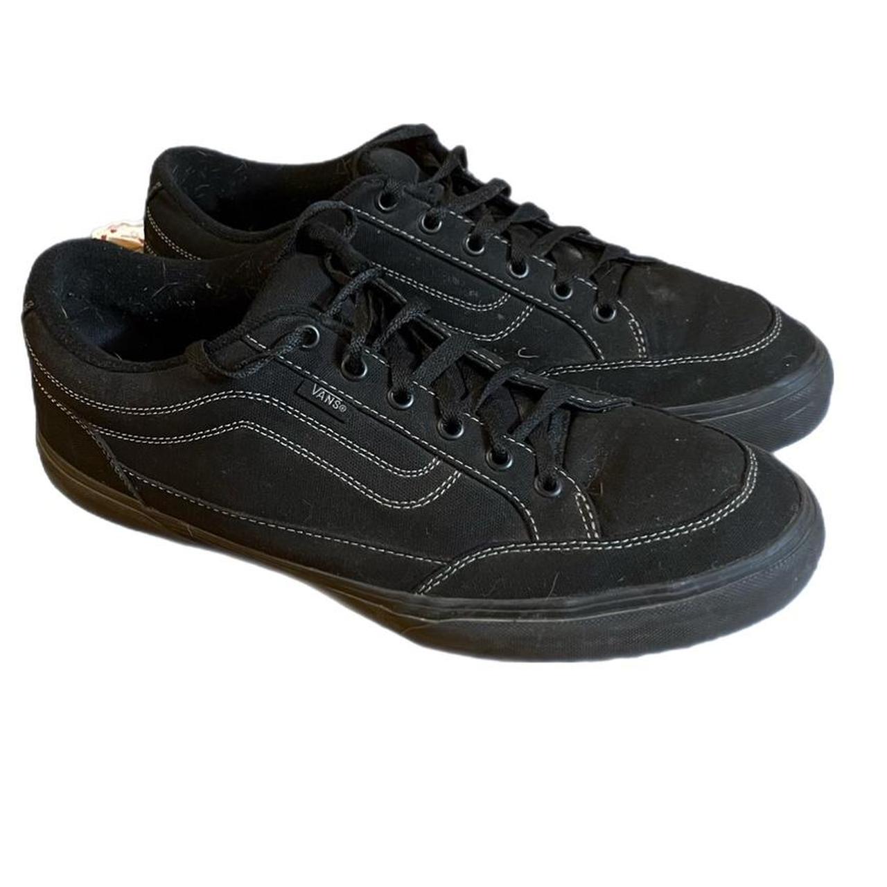 Vintage OG Vans All Black 10/10 12 #vans... - Depop