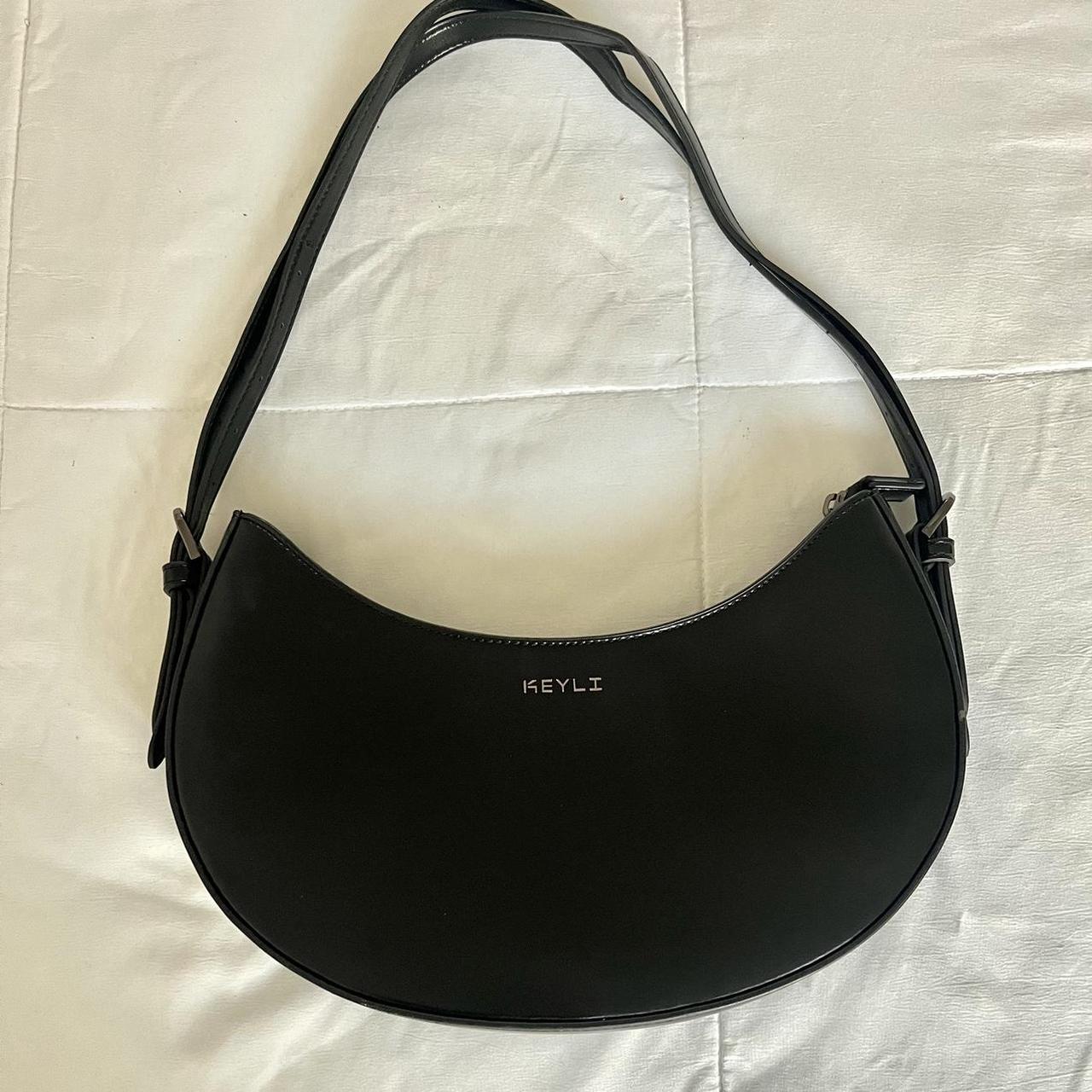 Black Keyli Shoulder Bag -adjustable strap Length:... - Depop
