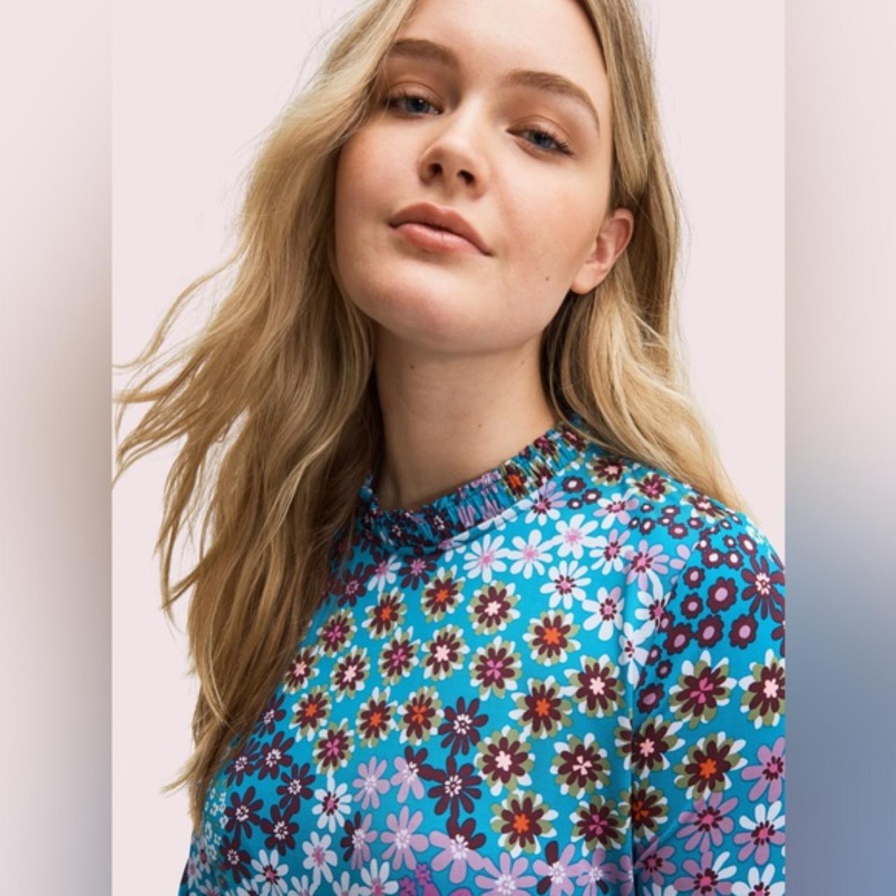 Kate Spade Pacific petals knit dress (2020 Season... - Depop