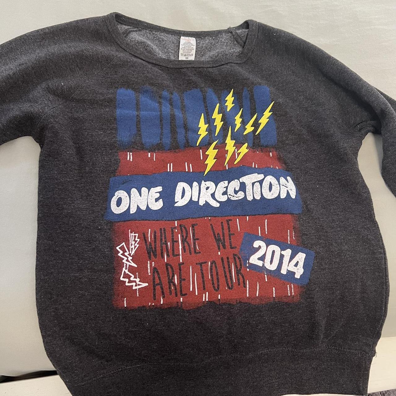 official one direction where we are tour sweatshirt... - Depop
