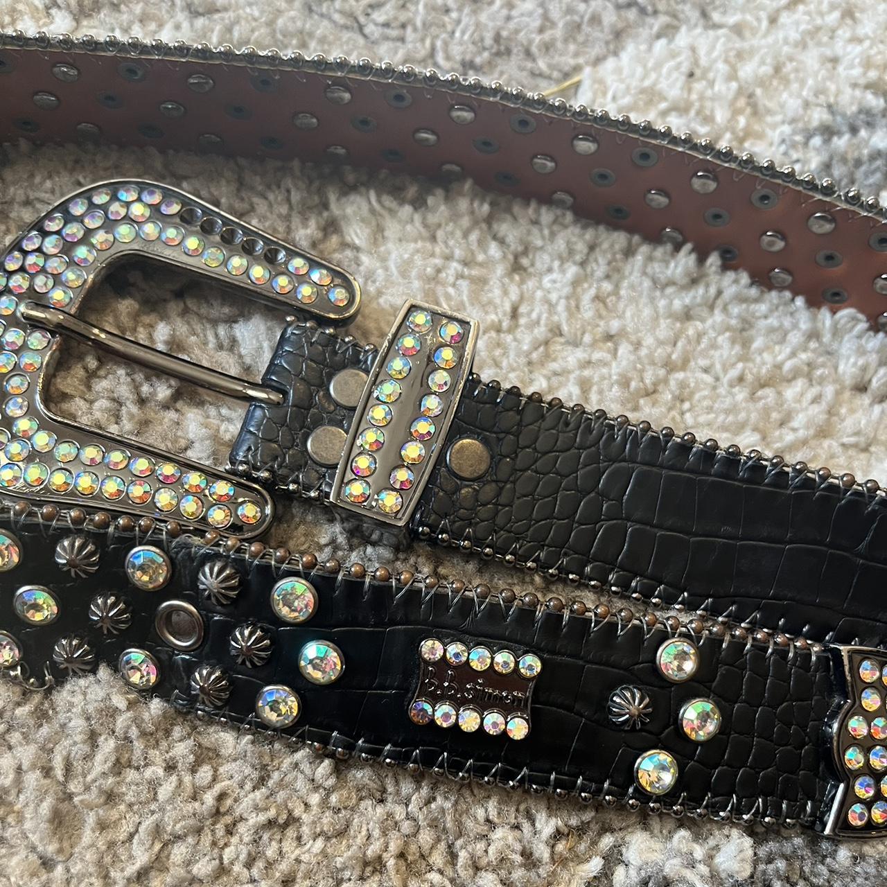 Black lily bb belt sz 120 $250 OBO - Depop