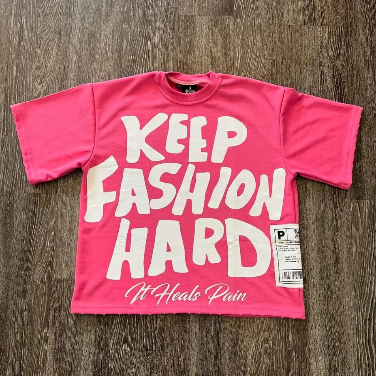 KEEP FASION HARD It Heals Pain T-Shirt S: ... - Depop