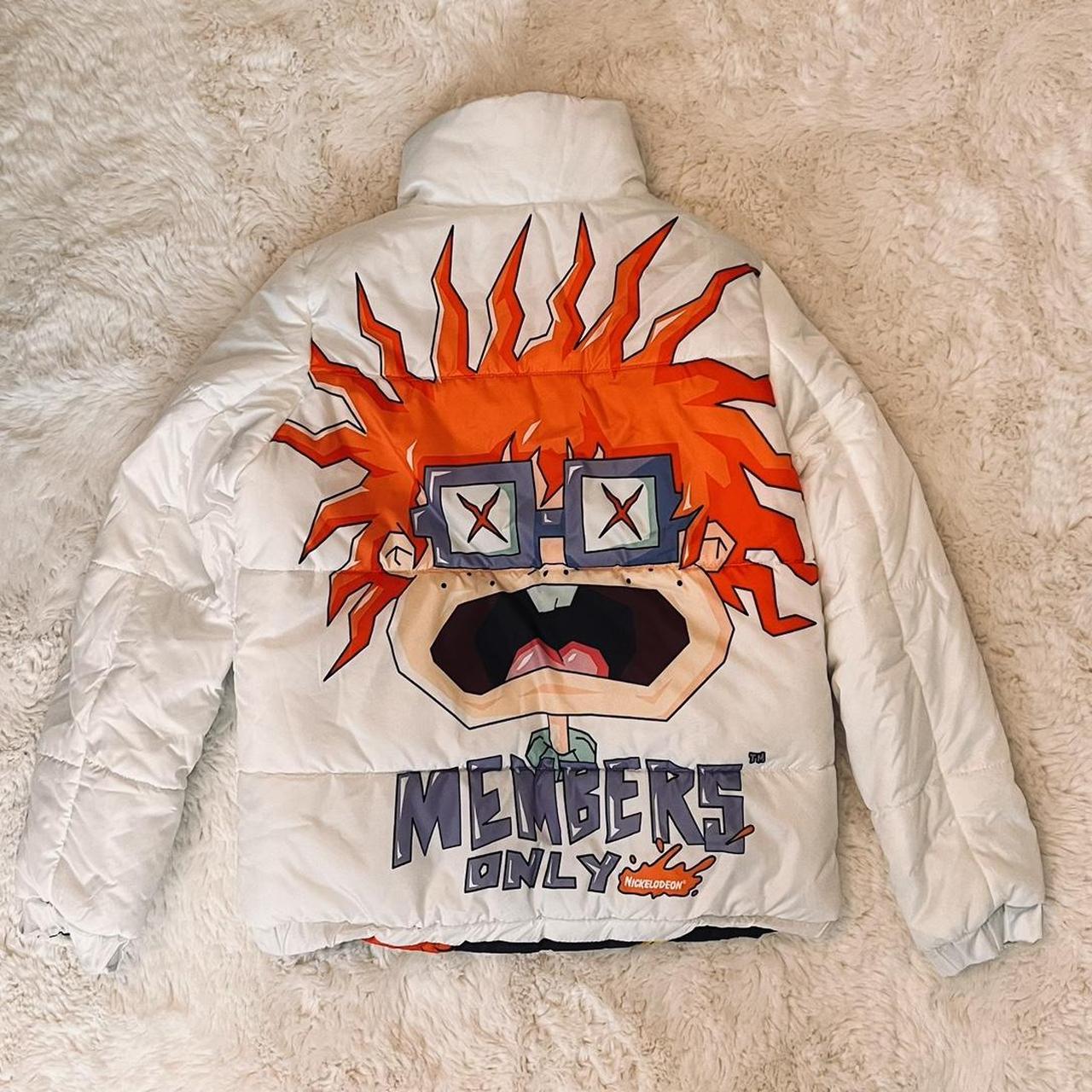 Medium, women’s Rugrats reversible puffer jacket... - Depop