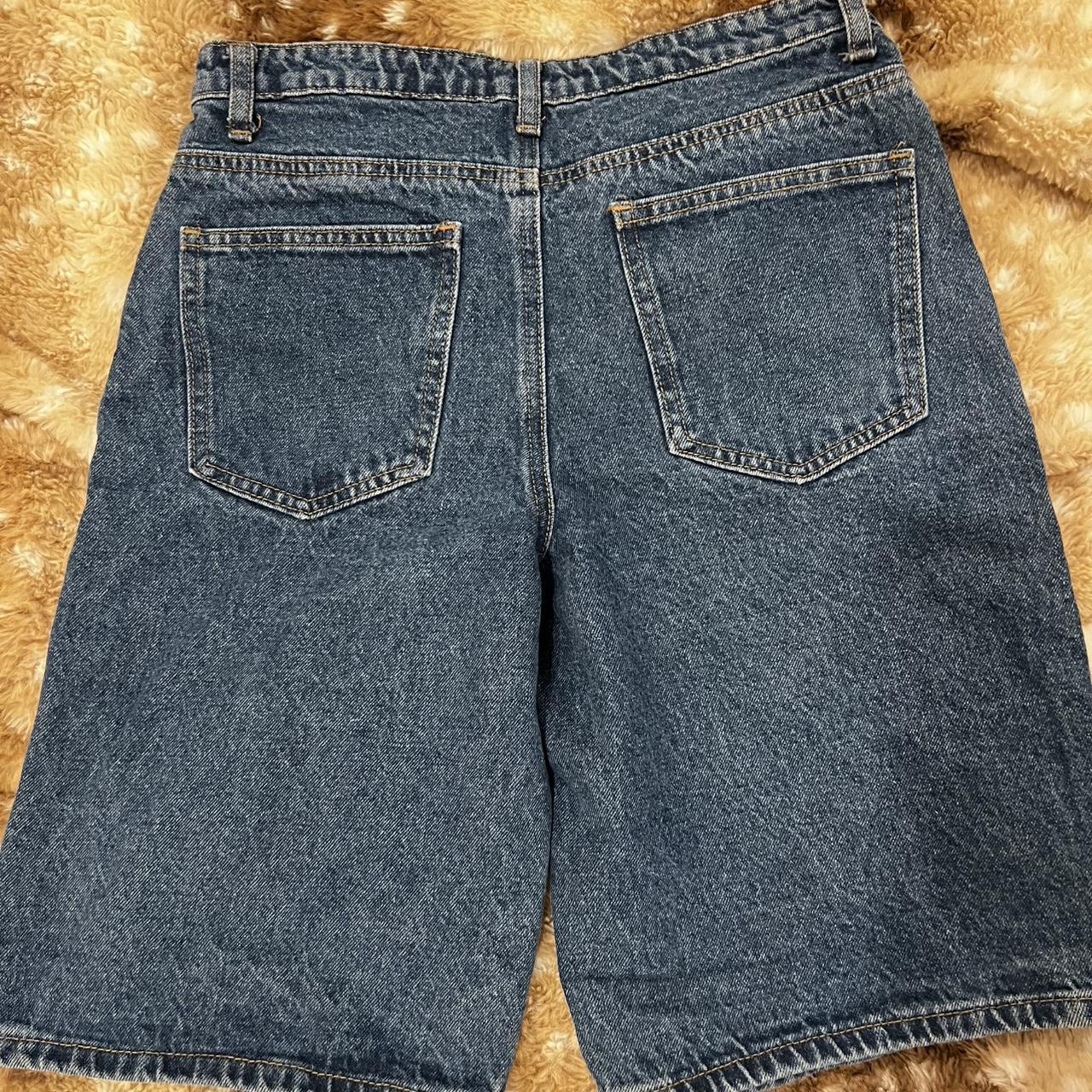 Edikted jorts dark wash Above knee Size xs | Depop