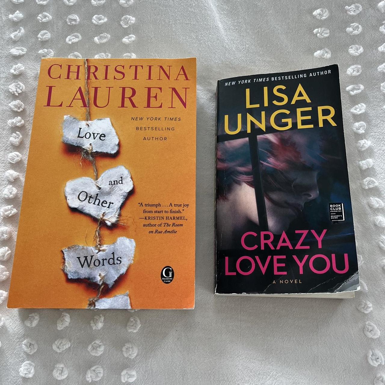 2 paperback books by NY Times best selling authors -... - Depop