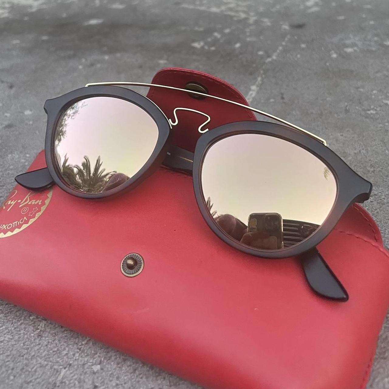 Never Worn Ray Bans Case lightly used Original... - Depop