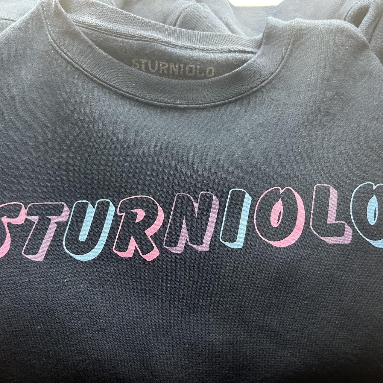 Large dark blue Sturniolo Triplet sweatshirt merch,... - Depop