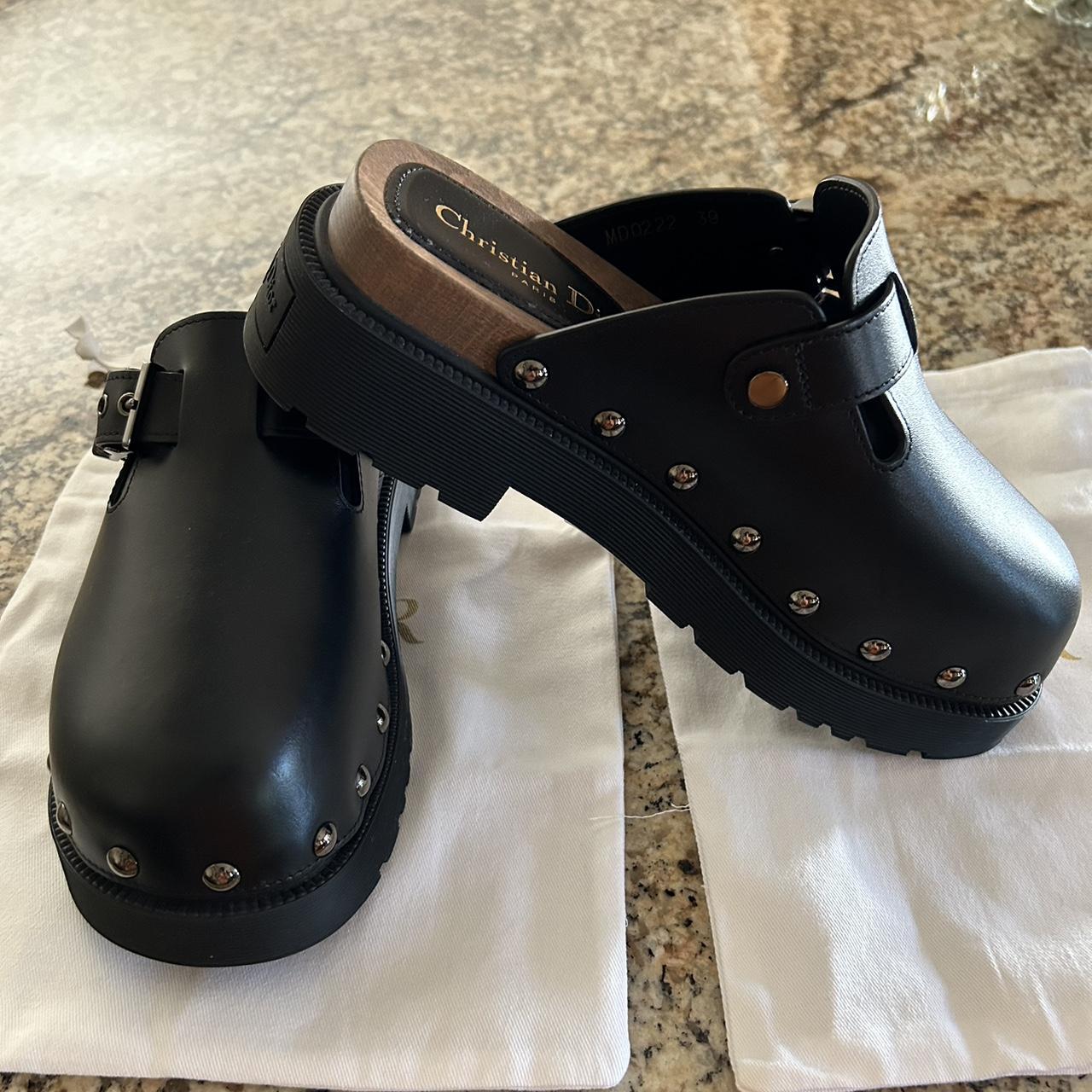 Dior Clog shoes “Diorquakes” size 8. Worn once,... - Depop