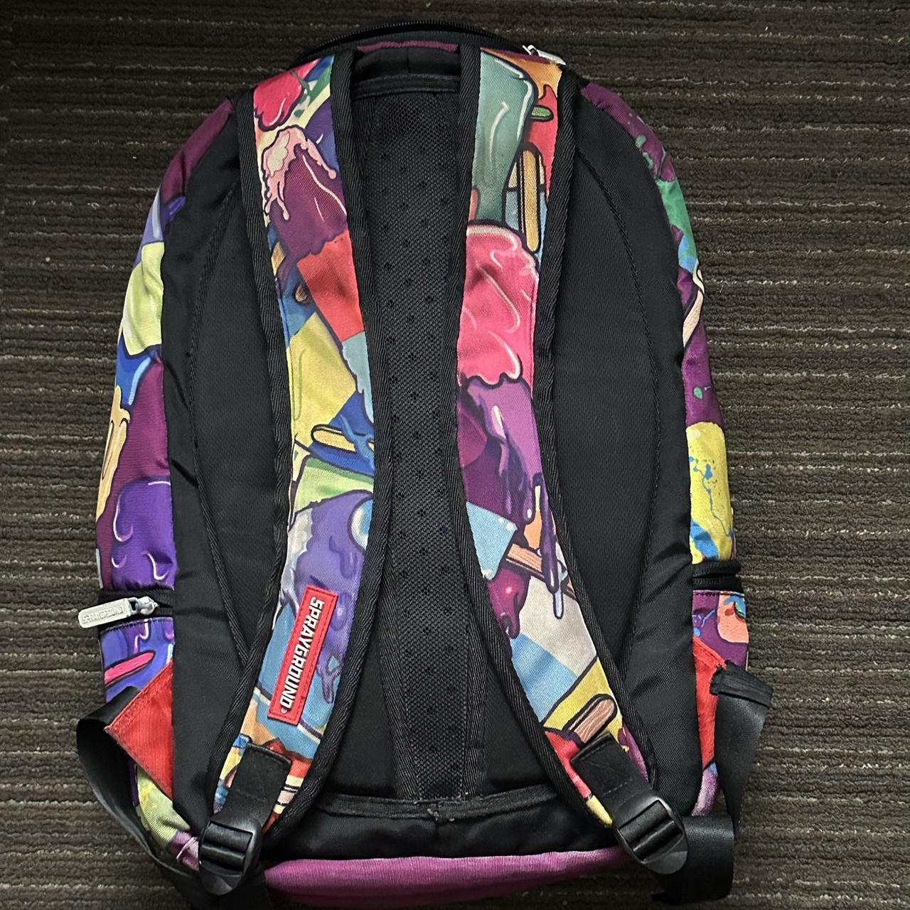Sprayground popsicle grillz backpack , fairly used... - Depop