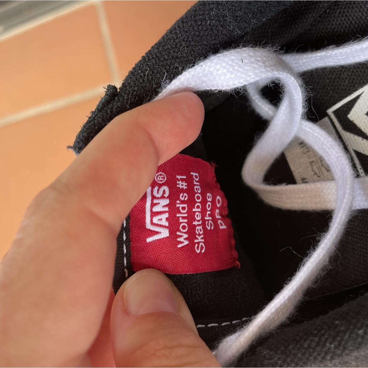 Vans, worn once. In amazing condition!! Womens size 10 - Depop