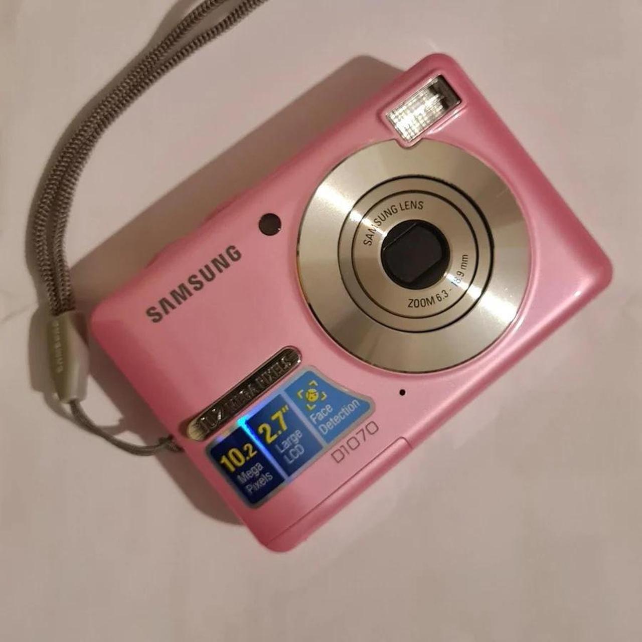 2000’s Pink Samsung D1070 Digital Camera - Depop