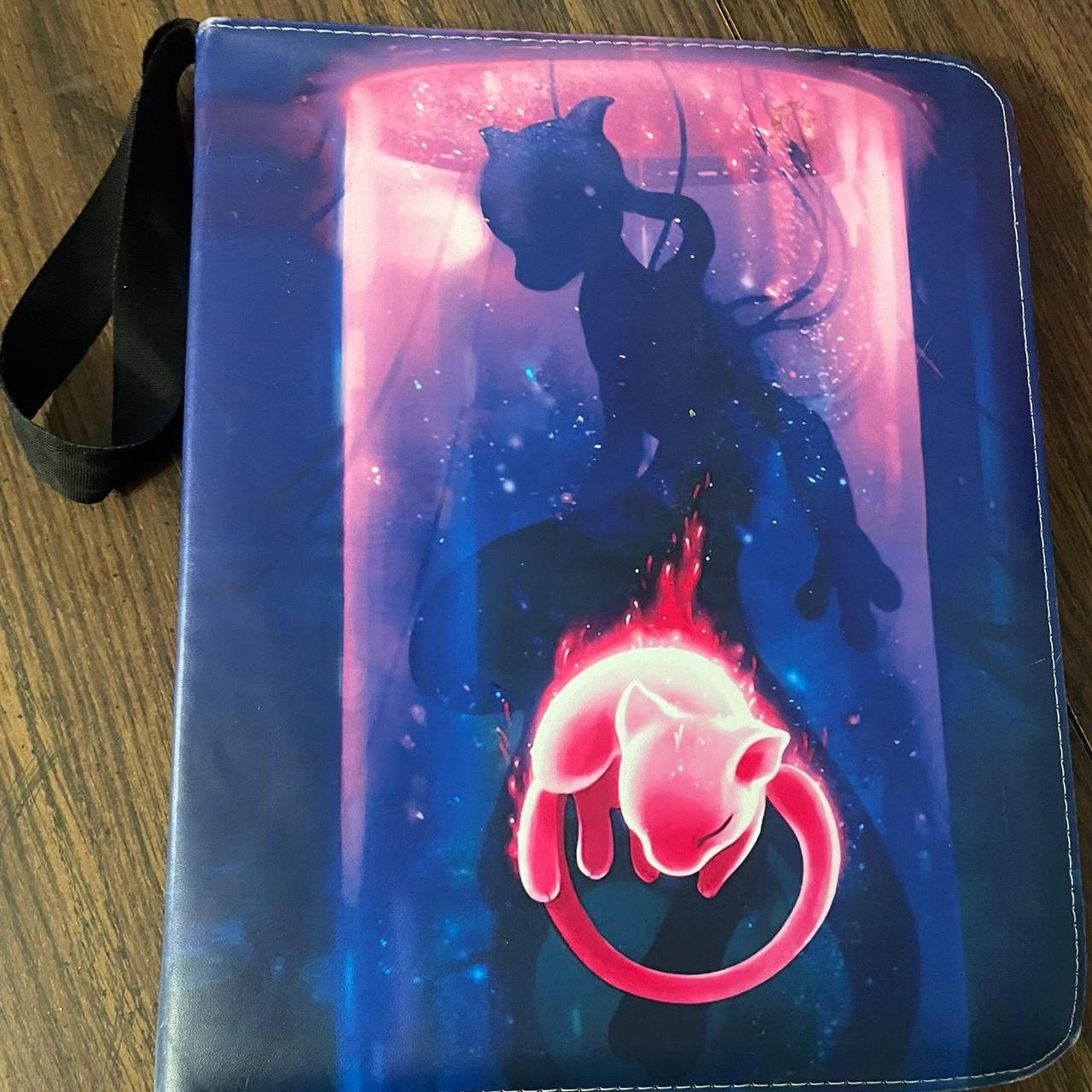Pokémon Mewtwo holo binder with Pokemon cards What... | Depop