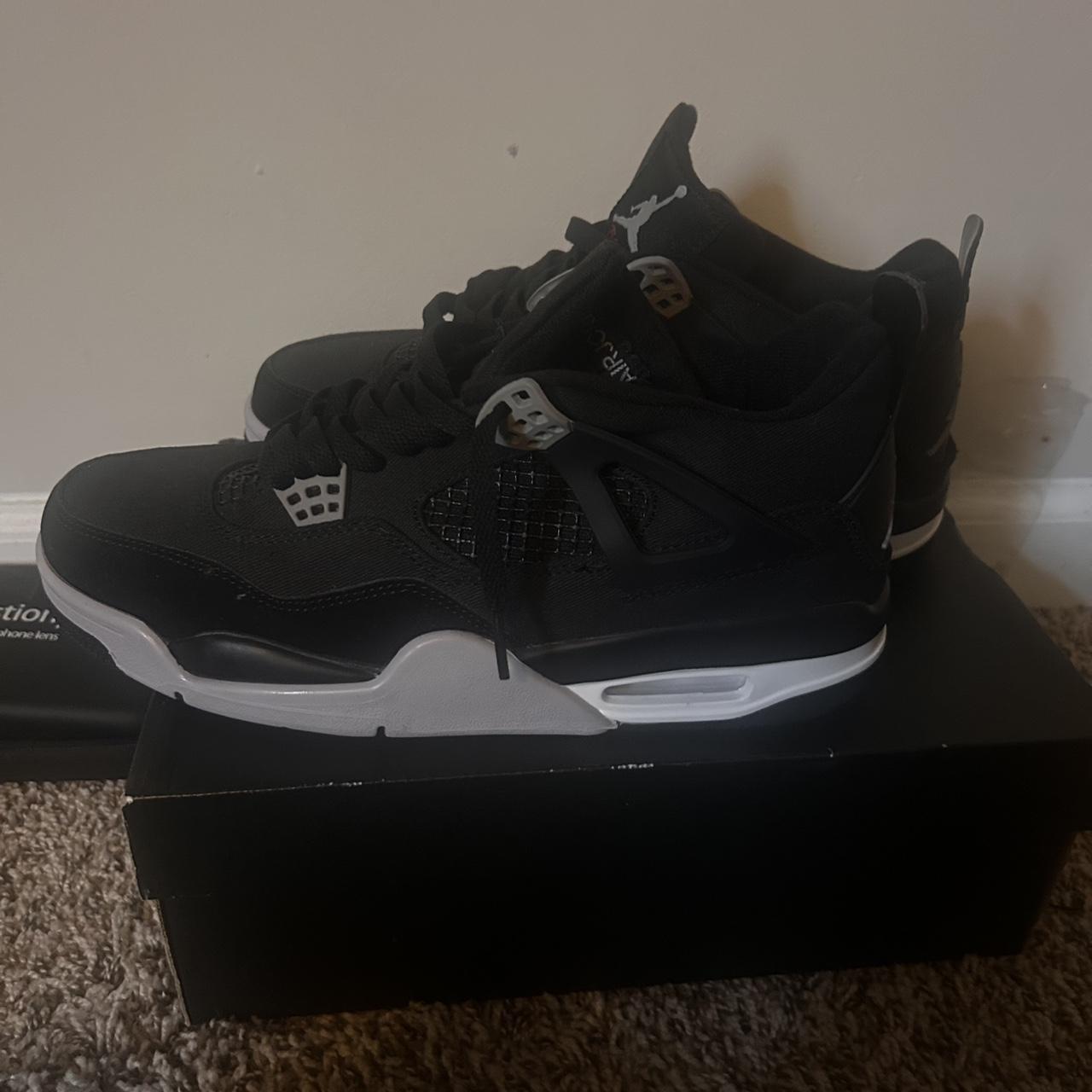 black canvas 4s No box great condition never been... - Depop