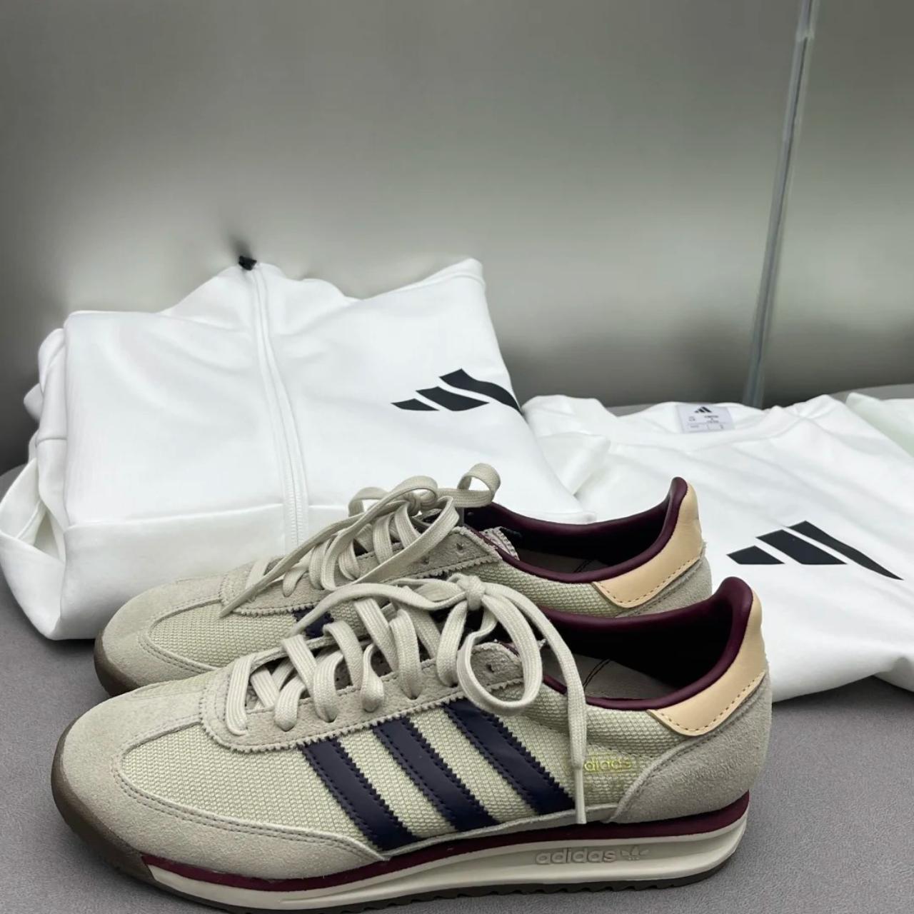 Women's Matcha Green Casual Shoes Size 7.5 - Depop