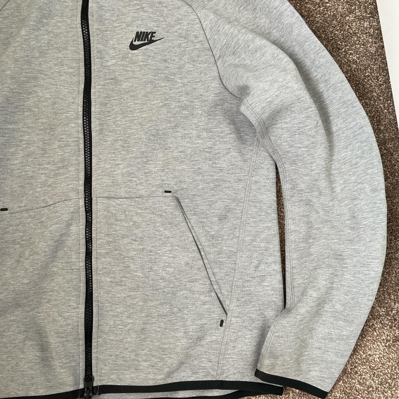 Old season Nike tech fleece grey size S - Depop