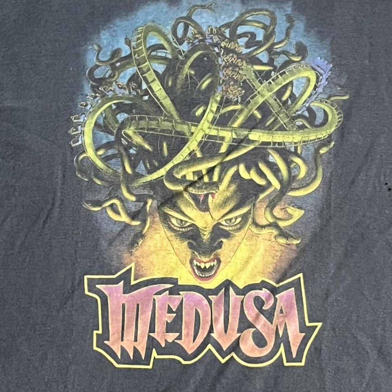 Vintage Six Flags Medusa - Depop