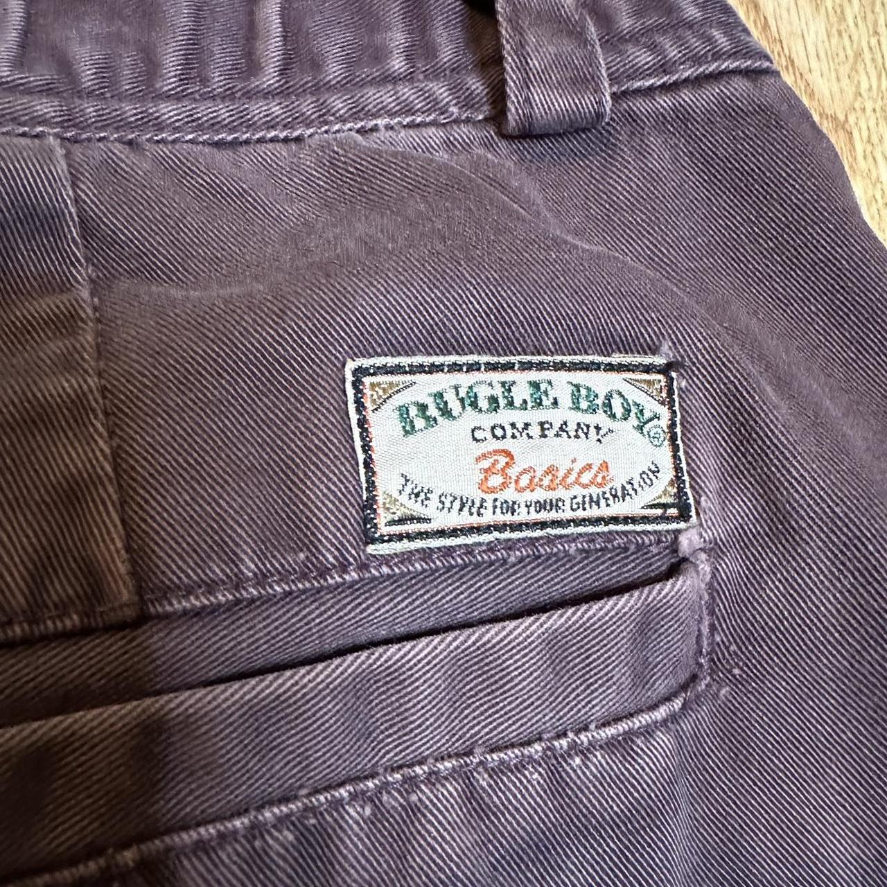 ⭐️Vintage Bugle Boy Pants⭐️ - 32x30 - plum colorway... - Depop