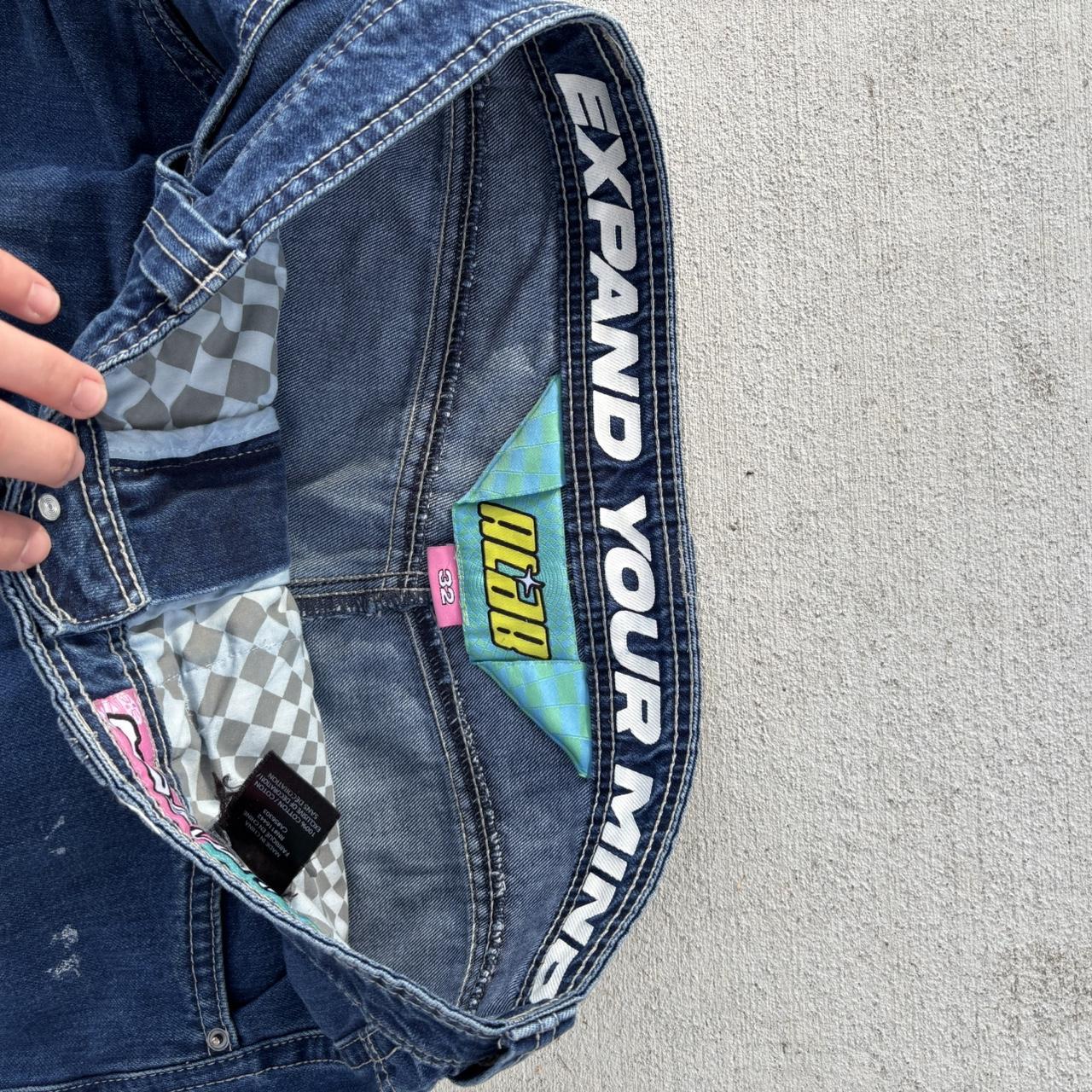 ALAB Mega Rave Dark Blue Jeans | Very Baggy Fit |... | Depop