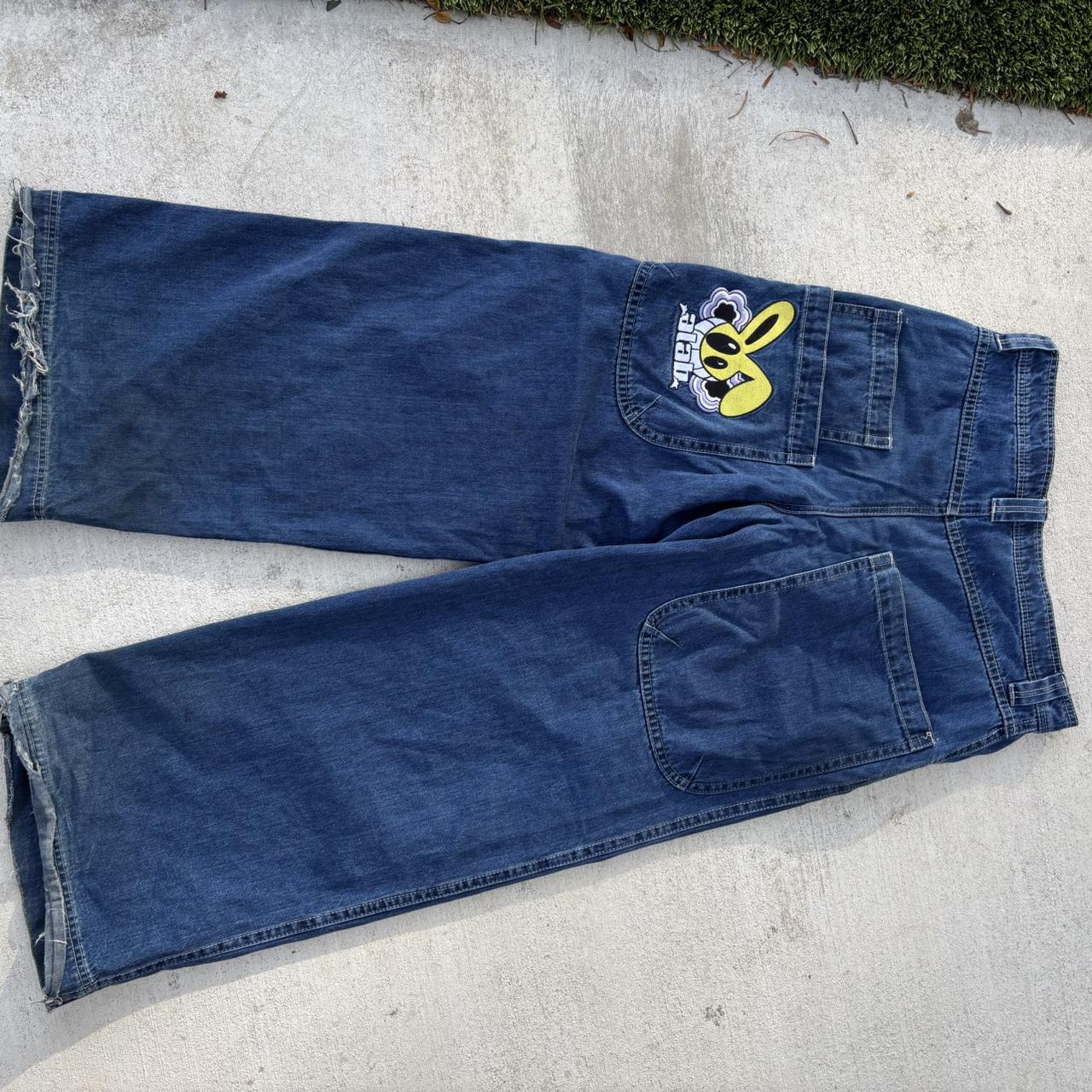 ALAB Mega Rave Dark Blue Jeans | Very Baggy Fit |... | Depop