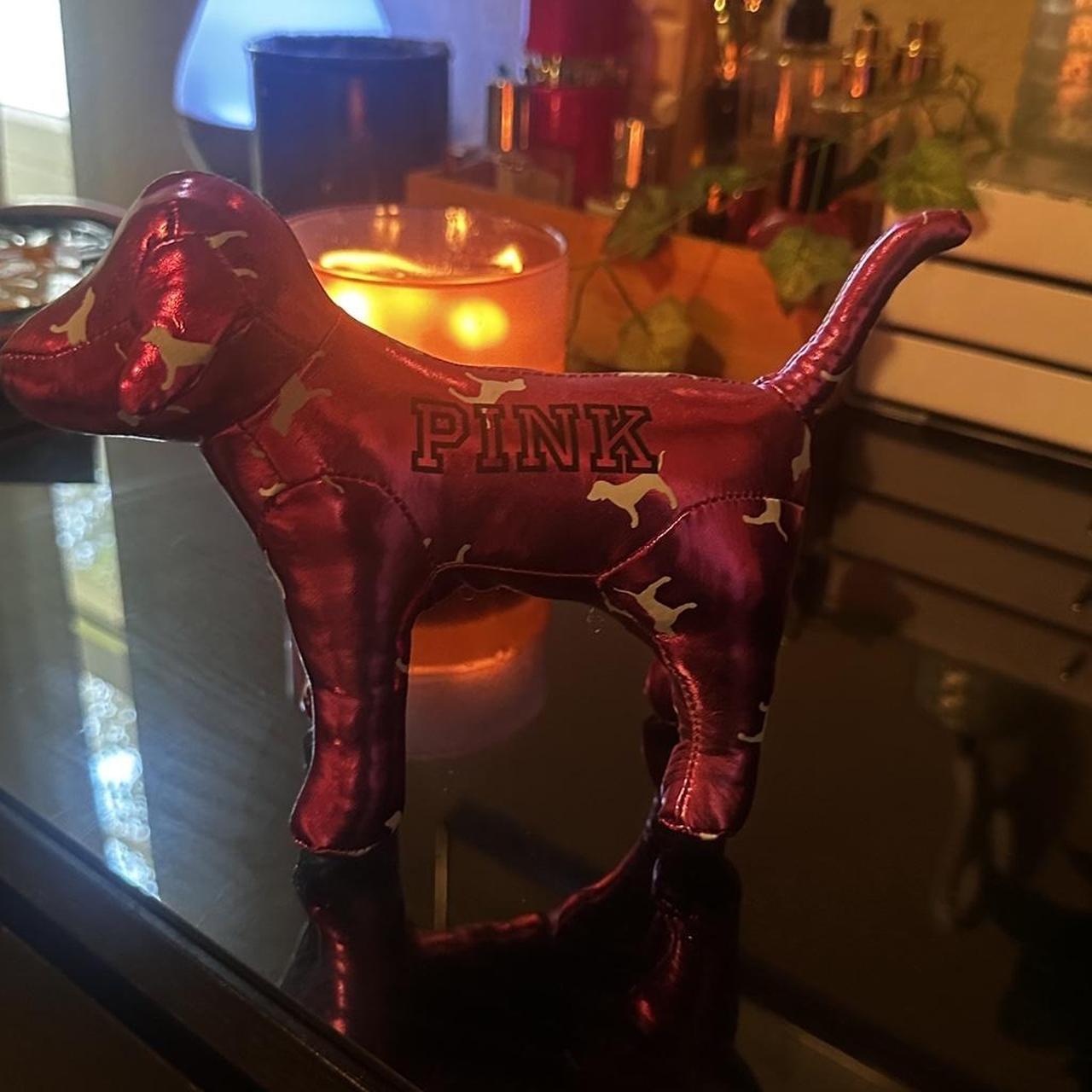 Pink Victoria's Secret dog #VS pink, dog figurine,... | Depop
