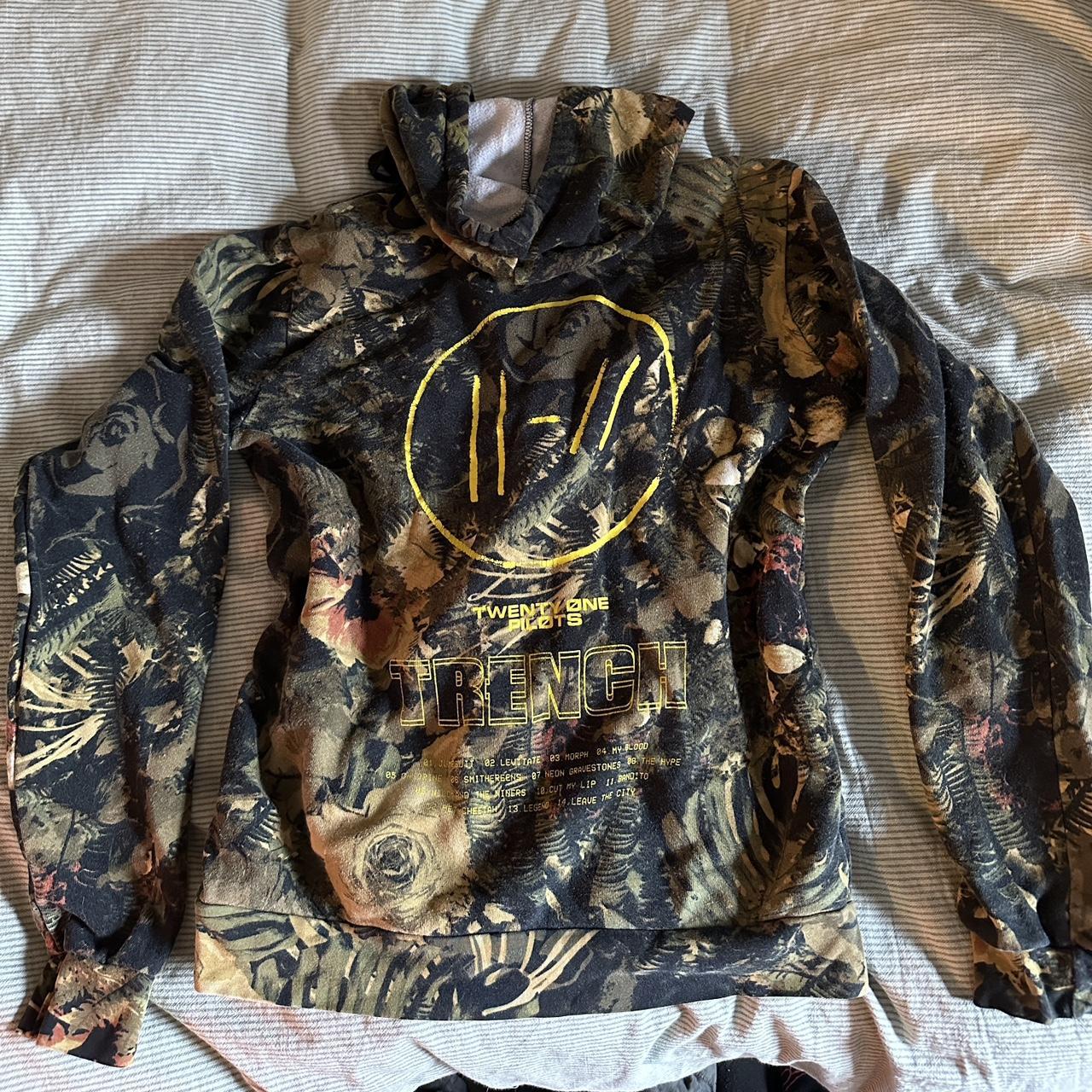 Twenty One Pilots Hoodie, Trench Era xx Size... - Depop