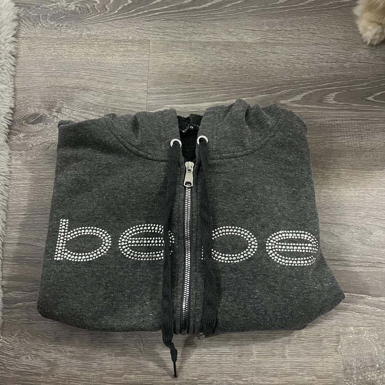 adorable y2k bebe sweater brand new and in perfect... - Depop