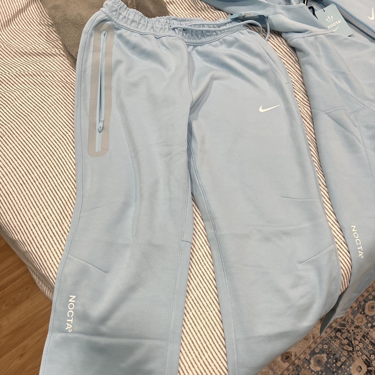NOCTA x Nike Tech Size Medium Sky Blue HIGHLY... - Depop