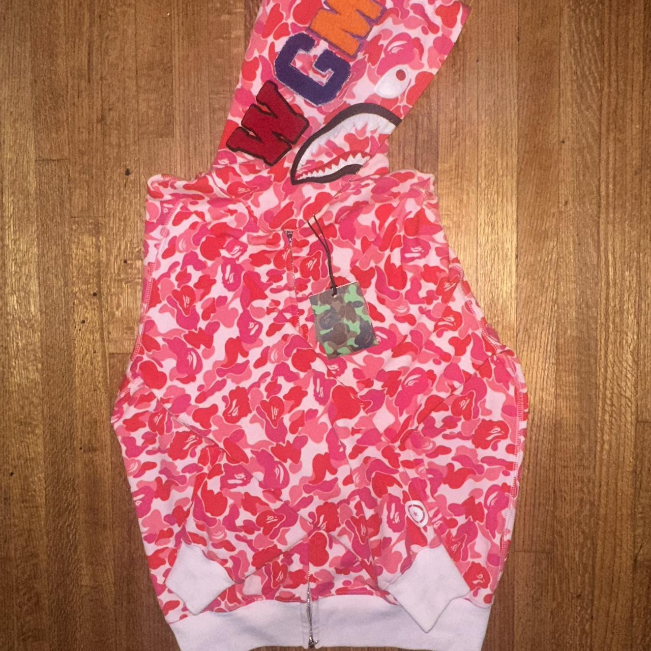 Pink Ape ZipUp Jacket (rep) - Depop