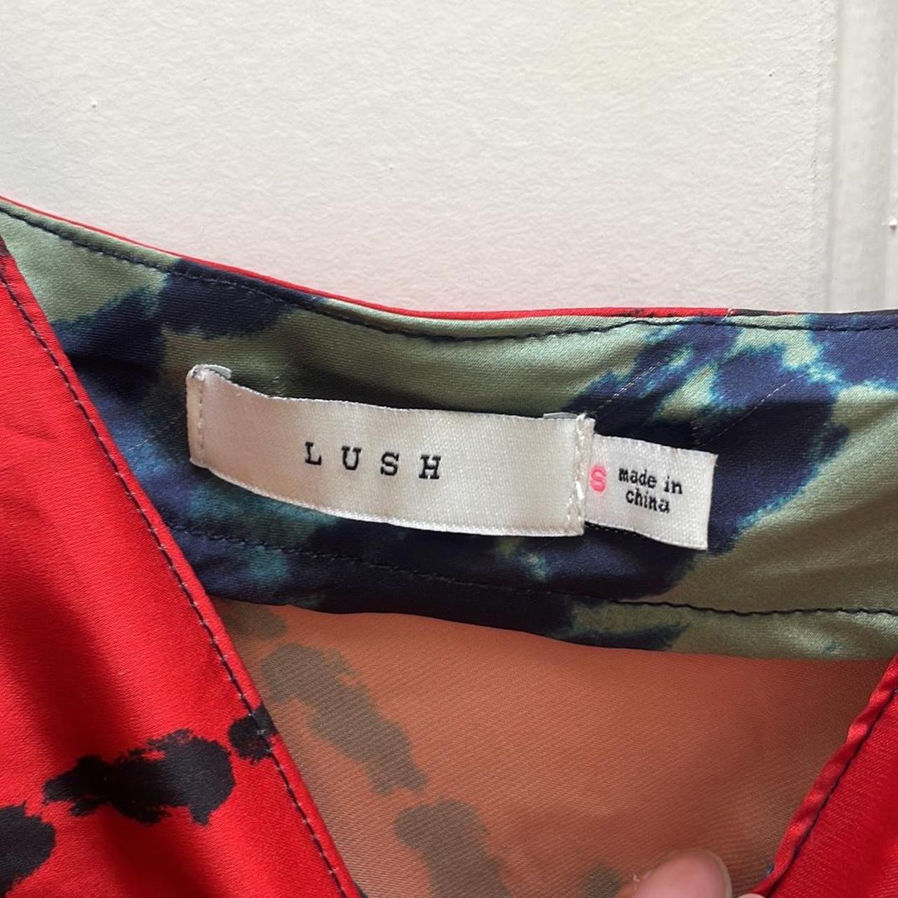 Lush Tie Dye Satin Dress. Super comfortable and airy... - Depop