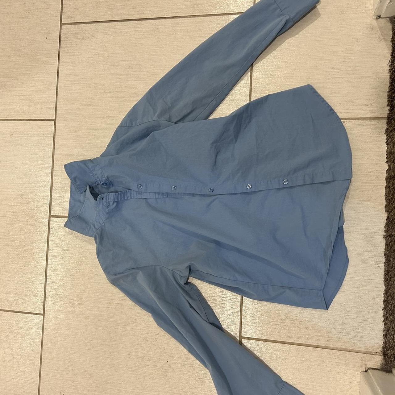 Women’s Blue Button Up Shirt George brand - Women’s... - Depop