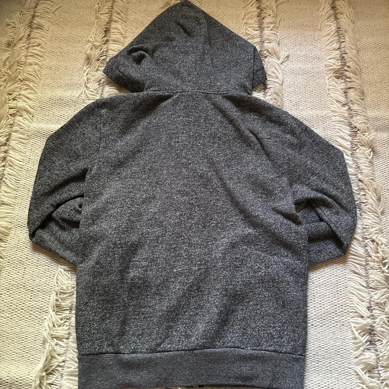 gray and red dc hoodie dm so i can unboost - Depop