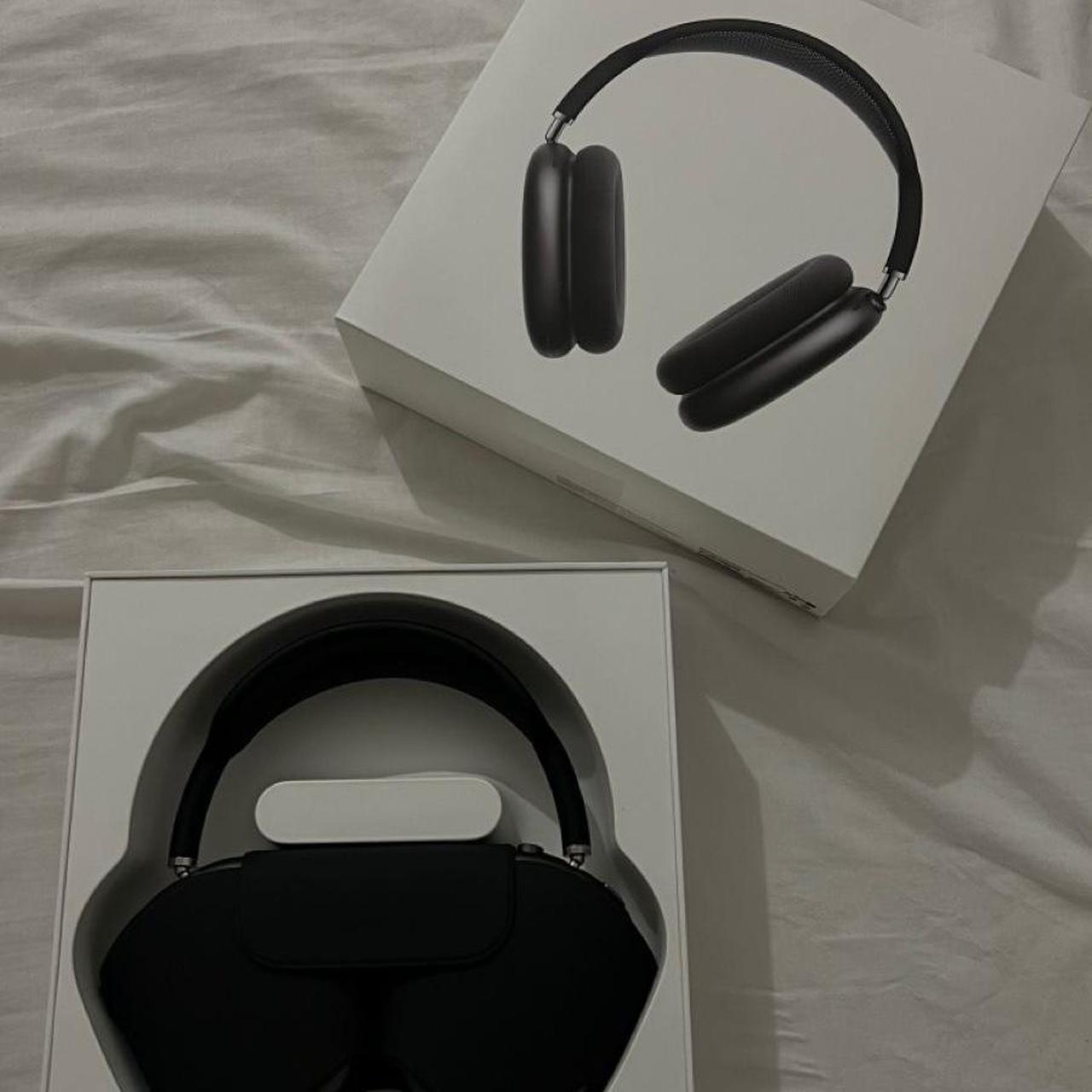 brand new air pod pro max in black - Depop