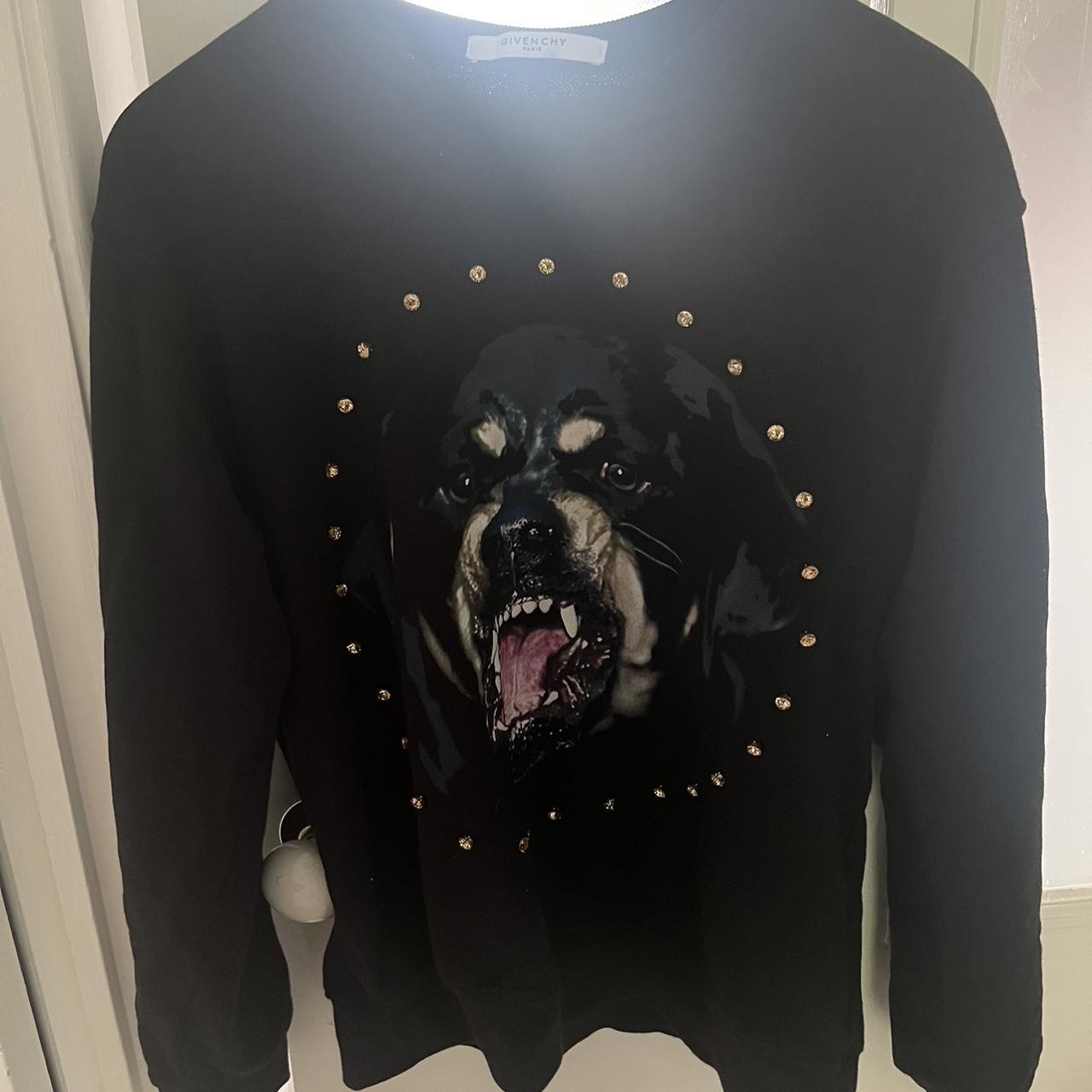 Givenchy Rottweiler sweatshirt- size small Relaxed... - Depop