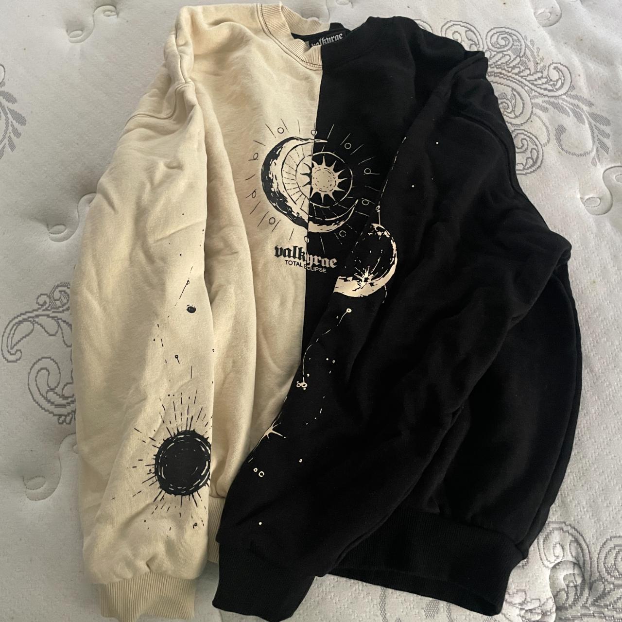 Valkyrae Merch Total Eclipse Crewneck Only worn... - Depop