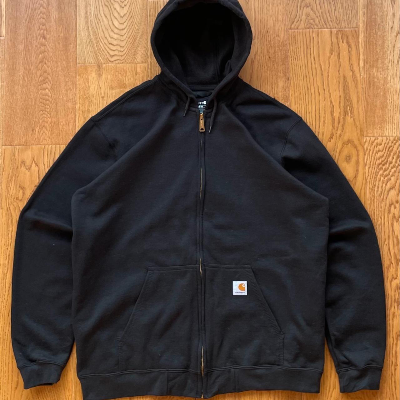 Men's Carhartt Full Zip Hoodie with front pockets... | Depop