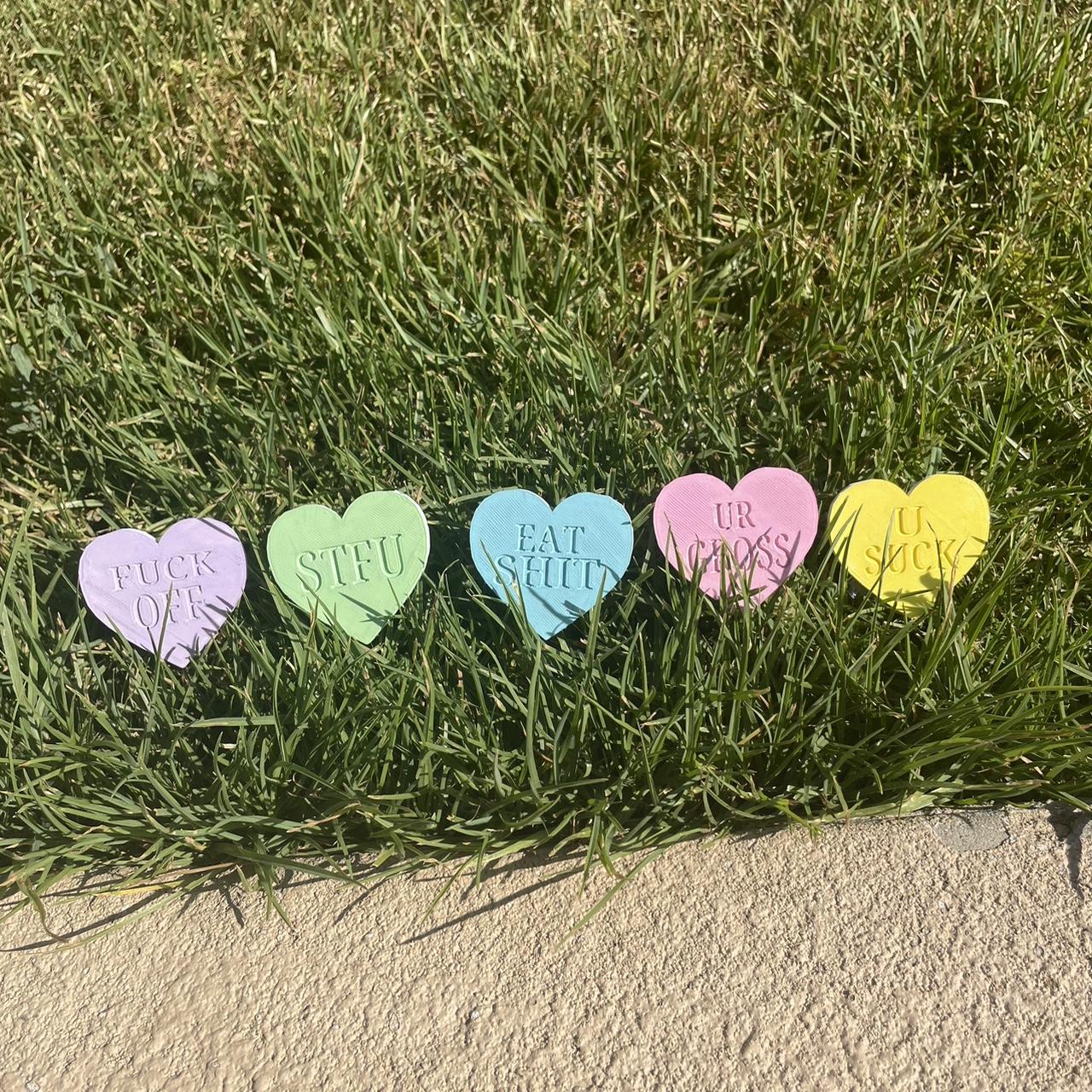 High school sweethearts hearts from the trilogy... - Depop